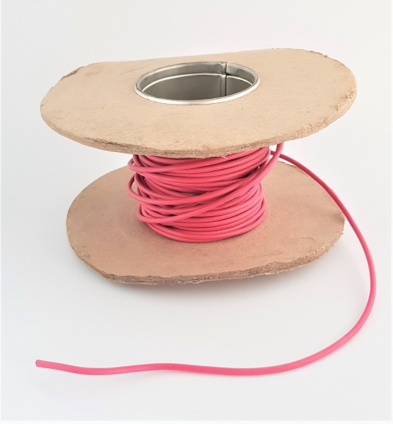 Heat Resistant Cable- 2.5mm- Red - Cromartie Hobbycraft Limited