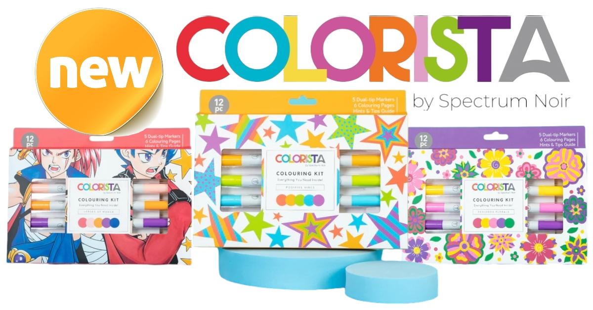 Pencils, Markers & Colouring Kits Adult Colouring Kits and Pens, Dual ...