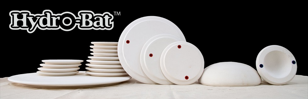 Hydro-Bats HydroBat Plaster Batts for Potters Wheels - Cromartie ...